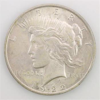 1922 US Peace Silver Dollar | Property Room