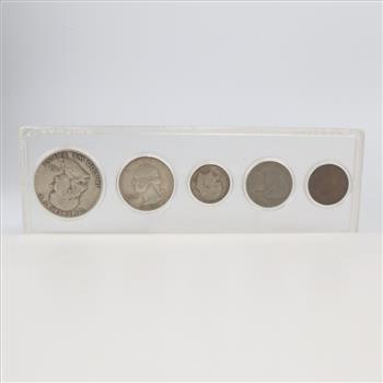 1951 US Coin Set, Including 3 Silver Coins | Property Room