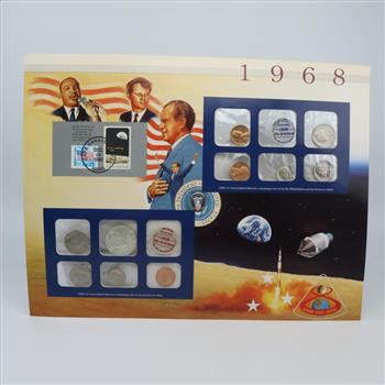 1968 US Uncirculated Coin Mint Sets With US Stamps | Property Room