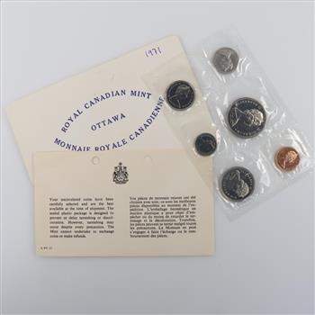 1971 Royal Canadian Mint Proof Set, 6 Coins | Property Room