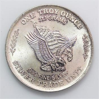 1981 U.S. Assay Office 1 Troy Oz. Fine Silver Round | Property Room