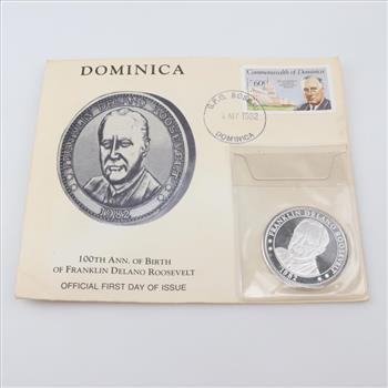 1982 100th Anniversary Birth Of F. D. Roosevelt First Day Issue Mint ...