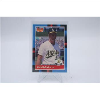 1988 Donruss Mark McGwire MVP Card #BC-23 | Property Room