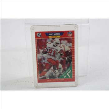 1989 NFL Pro Set Barry Sanders #494 Rookie Card | Property Room