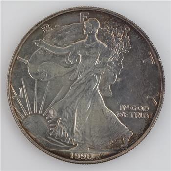 1990 American Eagle Fine Silver Dollar 1oz | Property Room