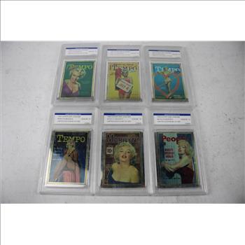 1993 Cover Girl Chrome Marylin Monroe Cards, Limited Edition, 8+ Pieces ...