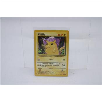 1999 Pokemon WOTC Base Set Pikachu 58/102 | Property Room