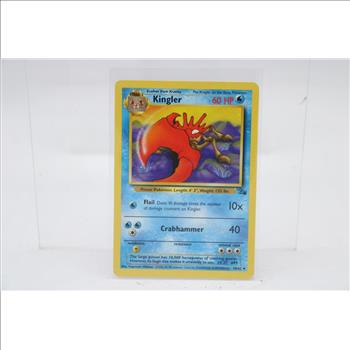 1999 Pokemon WOTC Fossil Set Kingler 38/62 | Property Room
