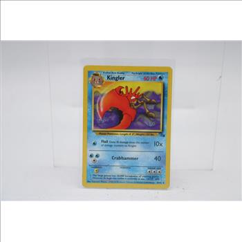 1999 Pokemon WOTC Fossil Set Kingler 38/62 | Property Room