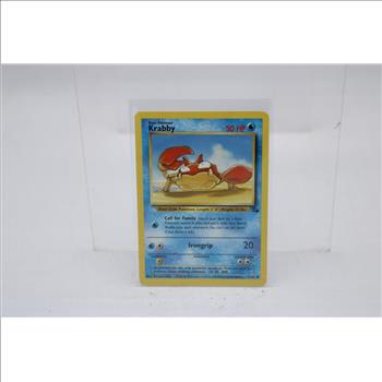 1999 Pokemon WOTC Fossil Set Krabby 51/62 | Property Room