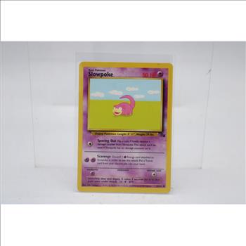 1999 Pokemon WOTC Fossil Set Slowpoke 55/62 | Property Room