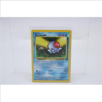 1999 Pokemon WOTC Fossil Set Tentacool 56/62 | Property Room
