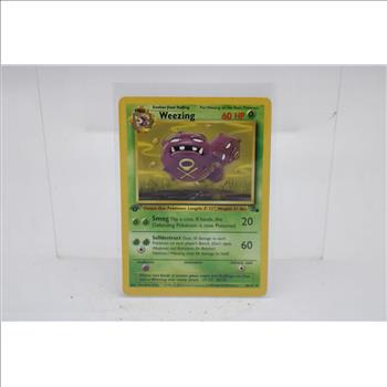 1999 Pokemon WOTC Fossil Set Weezing 45/62 | Property Room