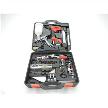 Iron Force Cambell Hausfeld Air Tool Kit, 30+ Pieces | Property Room