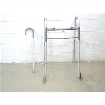Invacare Walker And Cane | Property Room