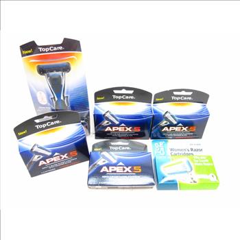 Top Care Apex 5 Men's Razor And More, 5+ Pieces | Property Room