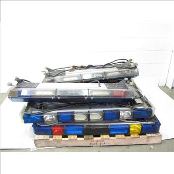 Whelen And Code 3 Lightbars, 8 Pieces | Property Room