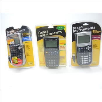 Texas Instrument Calculators, 3 Pieces | Property Room