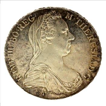 1780-X Austrian .833 Silver Thaler Bullion Coin | Property Room