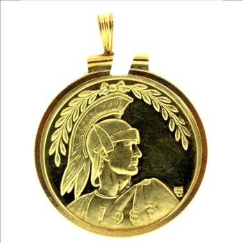 1983 American Express $250 Gold Coin 18kt Gold | Property Room