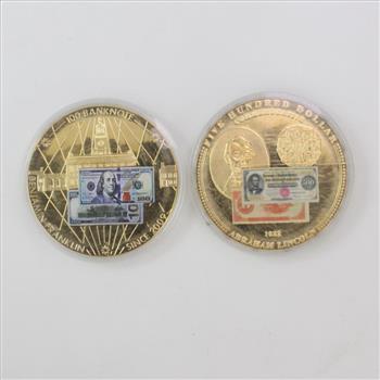 2 Token U.S. Bank Notes | Property Room