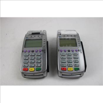 (2) VeriFone VX 520 Label Printer | Property Room