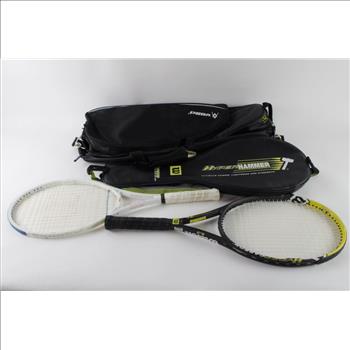 2 Wilson Tennis Rackets, With Volkl Racket Case | Property Room