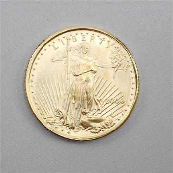 2000 American Gold Eagle 5 Dollars, 1/10 Oz | Property Room