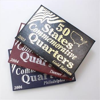 2003, 2004, & 2006 U.S. 50 States Commemorative Quarters Collections ...