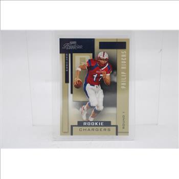 2004 Playoff Prestige Philip Rivers Rookie Card #153 | Property Room