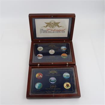 2005 & 2006 US Colorized State Quarter Collection | Property Room
