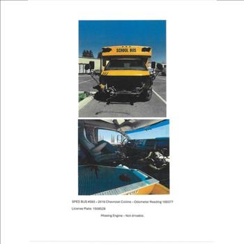 2016 Chevrolet Collins Bus (Merced, CA 95348) | Property Room