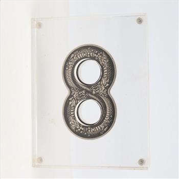 2018 Australia Fine Silver Figure Eight Dragon 2 Dollars 2 Oz ...