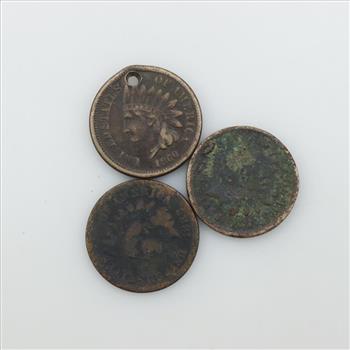 3 Indian Head Small Cents | Property Room