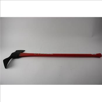 35" Double Head Pick Axe With Red Handle | Property Room