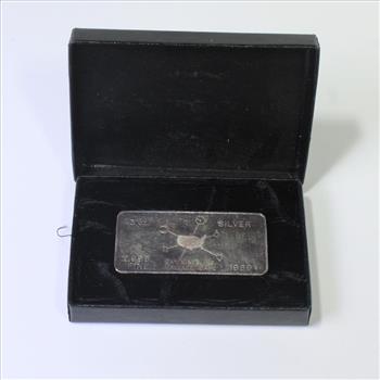 3oz. .999 Silver 1969 Day Mines Inc. Foster Silver Bar | Property Room