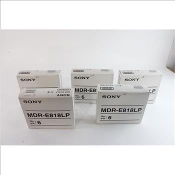 6-Count Boxes Of Sony Headphones, 5 Pieces | Property Room