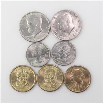 7 Assorted US Coins | Property Room