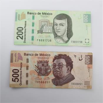 700 Mexican Pesos | Property Room