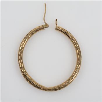 9kt Gold Hoop | Property Room