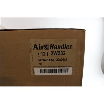 AAF 20x20x2 PerfectPleat Filters, 12 Count Box | Property Room