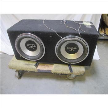 Absolute Car Speaker With Performance Teknique Amplifier | Property Room