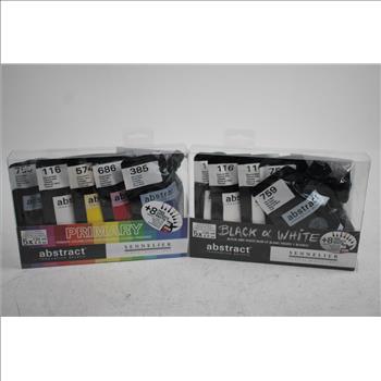 Abstract Primary Colors Paint Kit, Abstract Paint Tips, And More, 4 ...