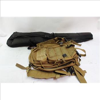 Ace Soft Rifle Case And Tactical Backpack, 2 Pieces | Property Room