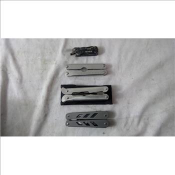 Alltrade, Ozark Trail, And More Multitool Lot, 4 Pieces | Property Room