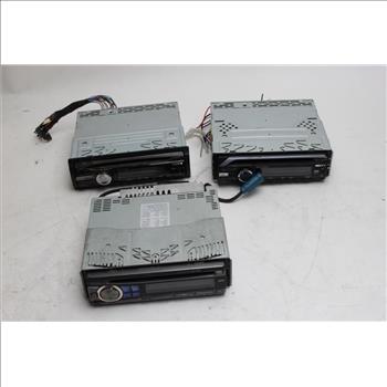 Alpine And Sony Car Stereos, 3 Pieces | Property Room
