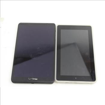 Amazon Kindle, Verizon Ellipsis Tablets, 2 Pieces - Sold For Parts ...