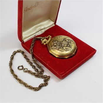 Andre Rivalle Vintage Classic Car Pocket Watch In Case | Property Room