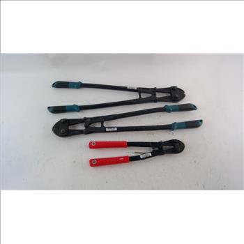 Anvil And Milwaukee Bolt Cutters, 3 Pieces | Property Room