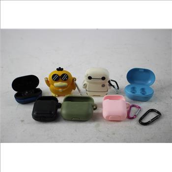 Apple And More Wireless Earbud Cases Only Bulk Lot, 10 Pieces ...